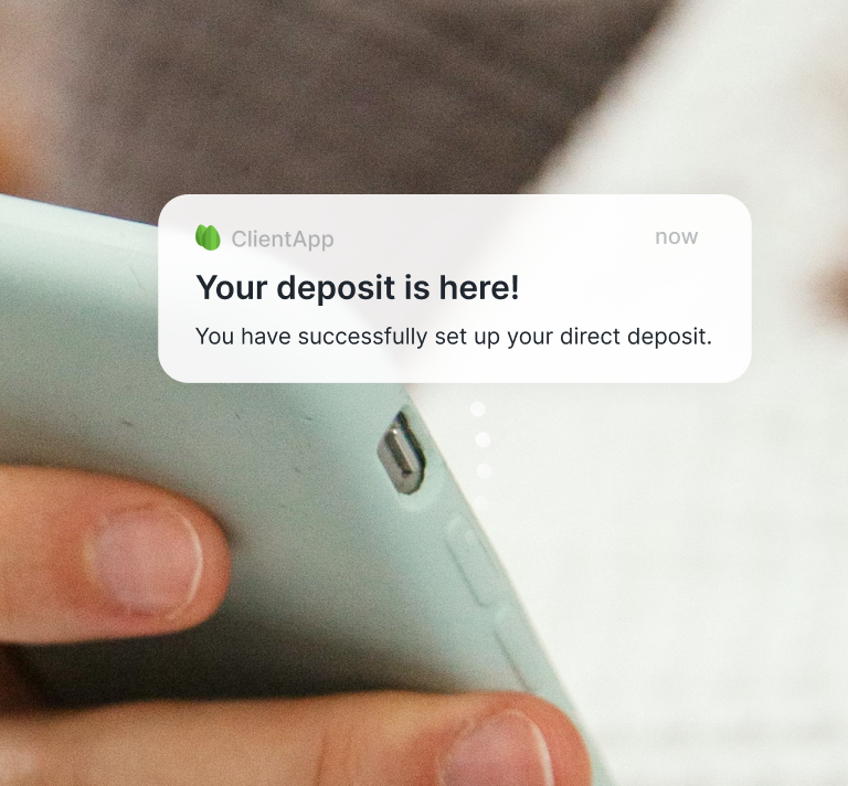 Deposit Switch | Pinwheel